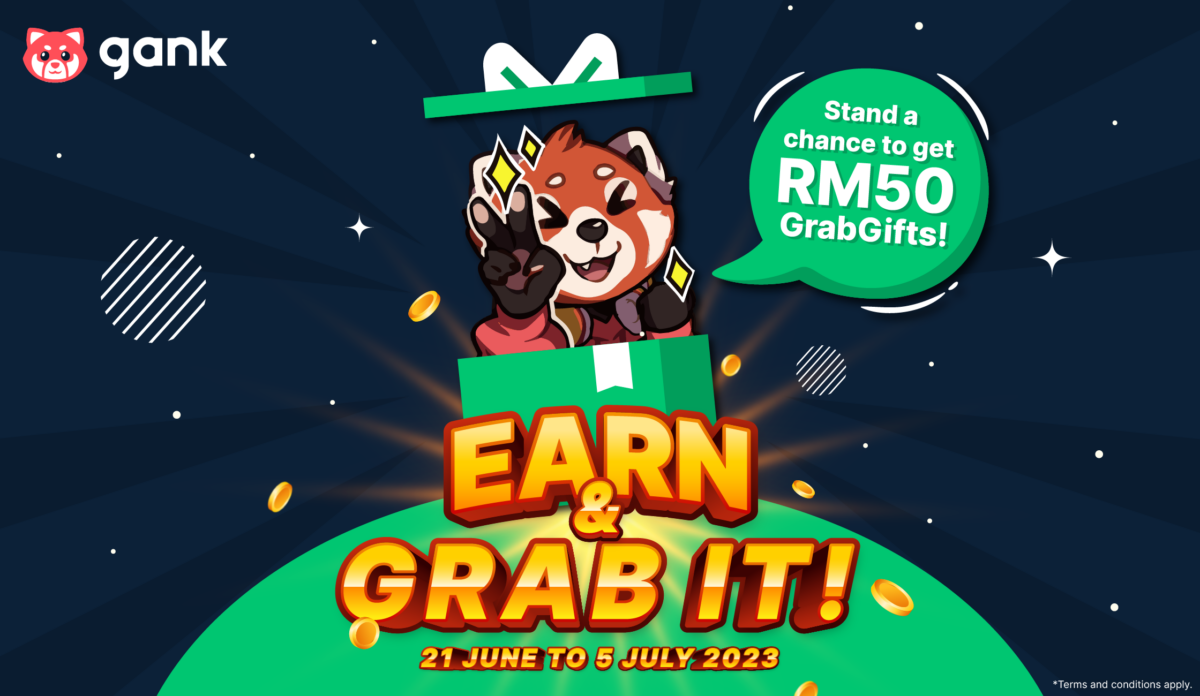 Earn $50, Grab 50 RM! - Gank