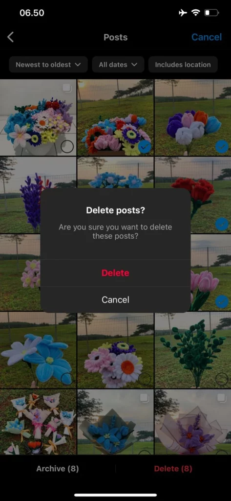 How to Delete Instagram Posts: One by One or in Bulk - Gank