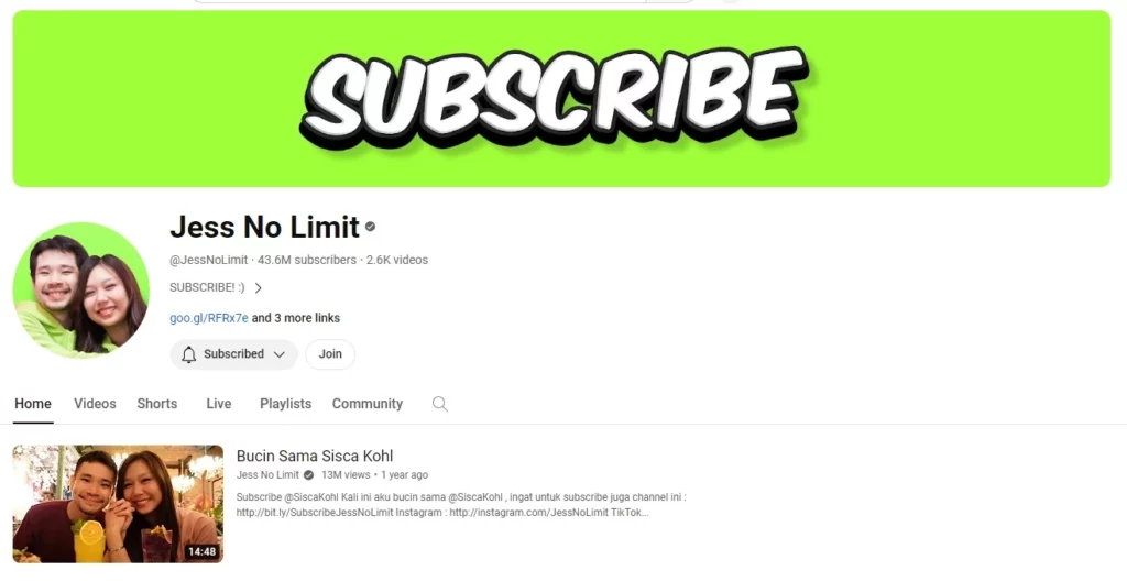 Siapa YouTuber Indonesia dengan Penghasilan Terbanyak? - Gank