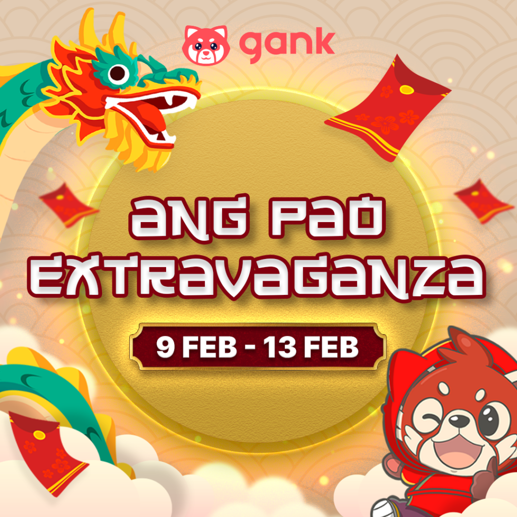 Top Up Rewards for Gank's Lunar New Year Ang Pao Extravaganza! - Gank