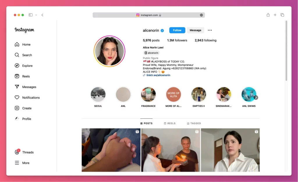 104 Ide Bio IG Aesthetic Keren & Singkat (Update 2024)