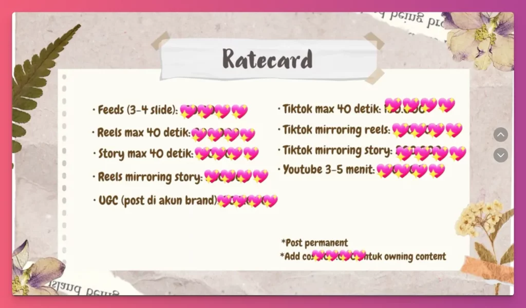 Apa itu Rate Card TikTok? Ini Contoh & Cara Menentukannya