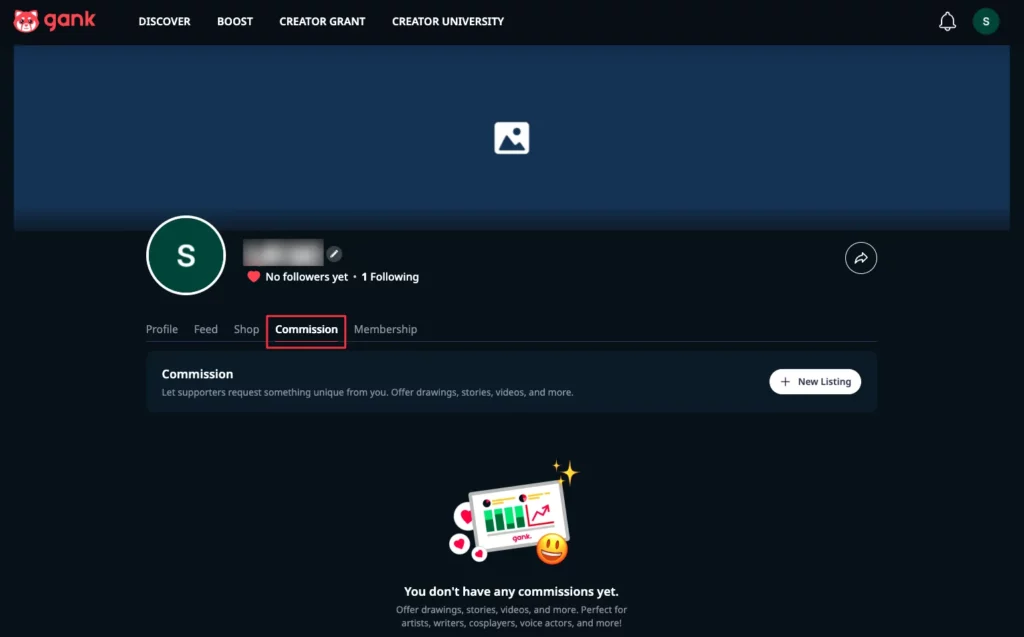 #GankUpdate New Commissions Feature - Gank