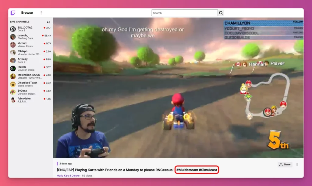 What is Simulcasting? What Streamers Need to Know in 2025